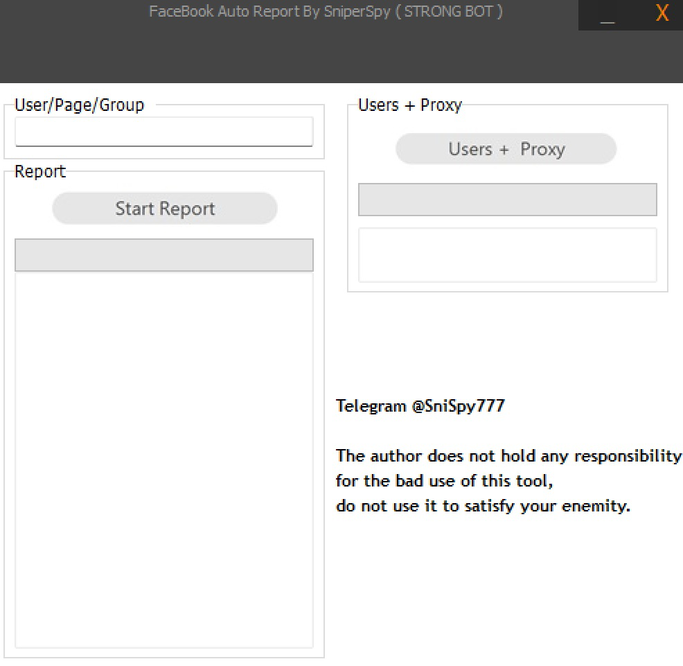 costymer / FaceBook Report BOT · GitLab