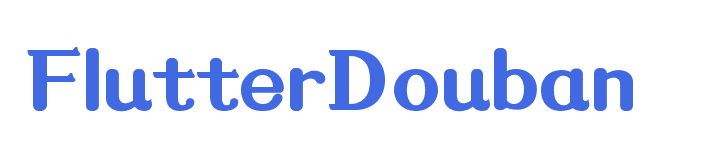 kidwen / FlutterDouBan · GitLab